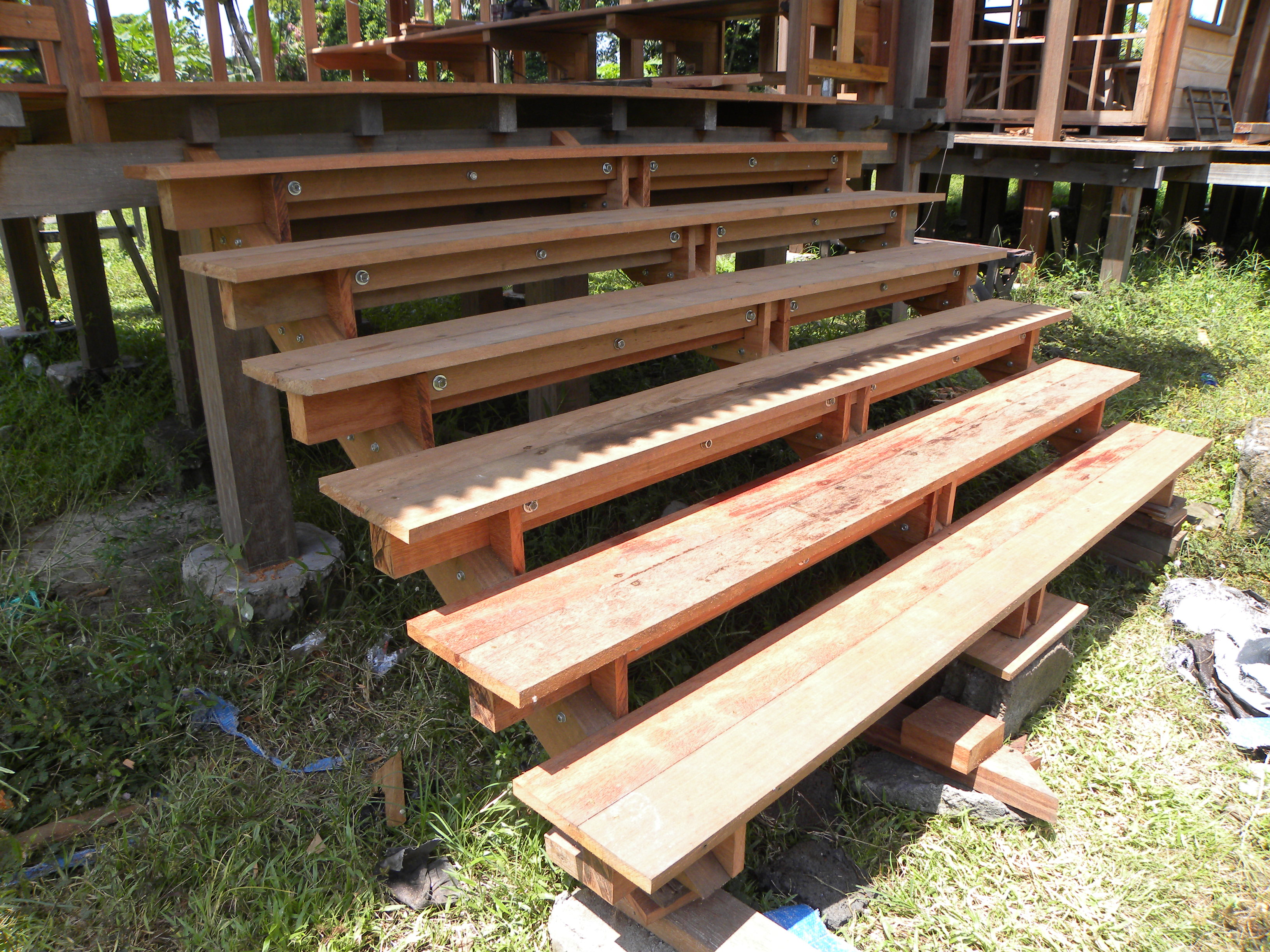 In situ pre-assembly works pictures - Prefabworld Bali International